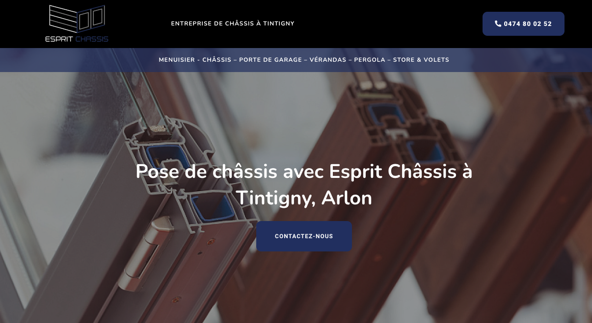 Esprit Châssis | Entreprise de châssis à Tintigny, Arlon, Neufchâteau